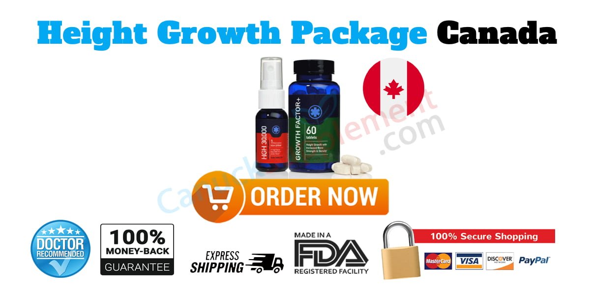 Height Growth Stack Canada: Combo of 2 Leading HGH Pills!